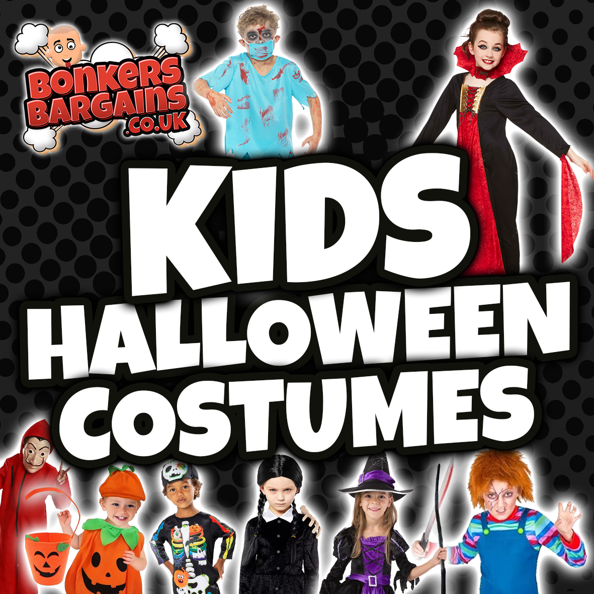 Kids Halloween Costumes – Bonkers Bargains