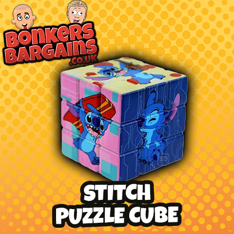 Stitch Puzzle Cube – Bonkers Bargains