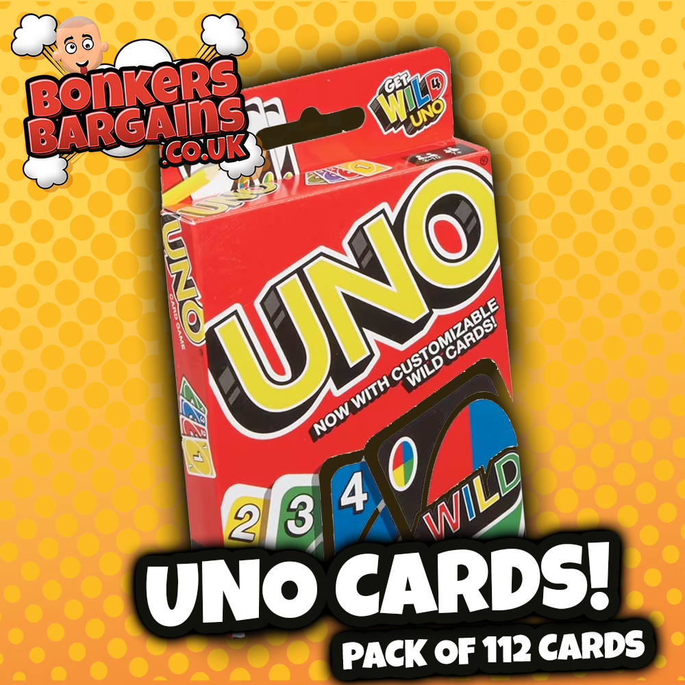 UNO Cards – Bonkers Bargains