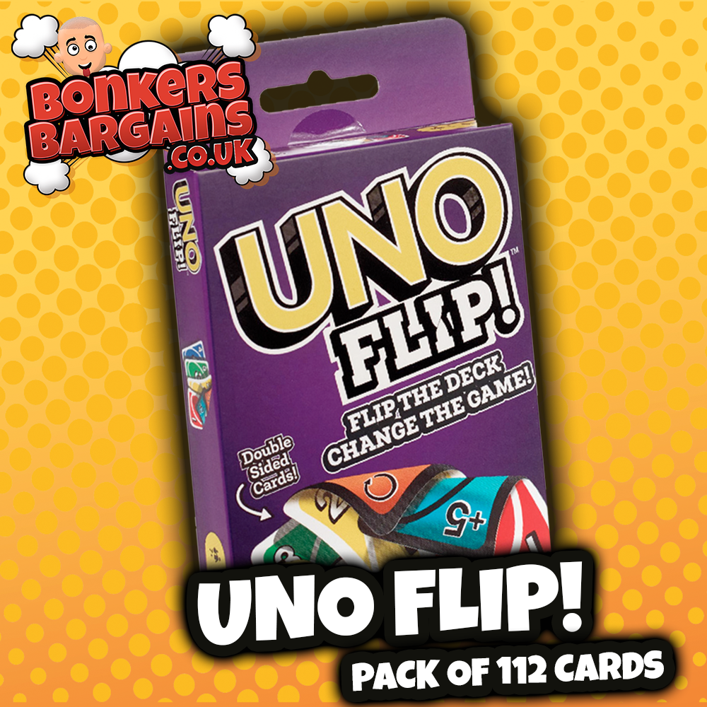UNO Flip! Cards – Bonkers Bargains